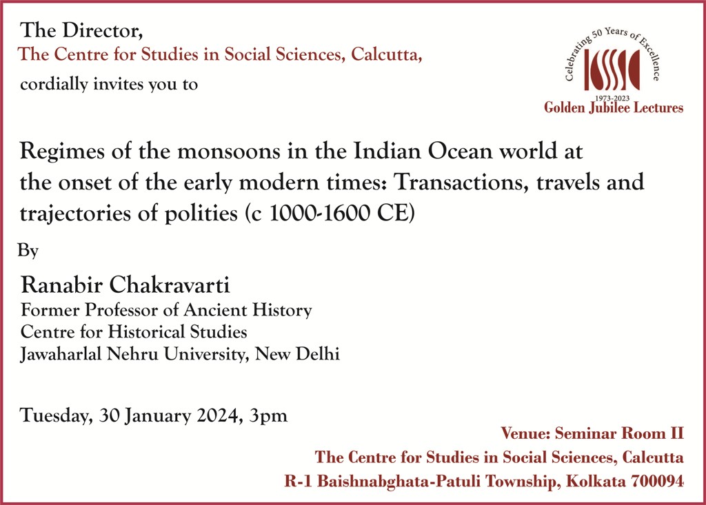 Centre for Studies in Social Sciences Calcutta