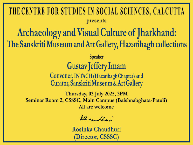 Centre for Studies in Social Sciences Calcutta